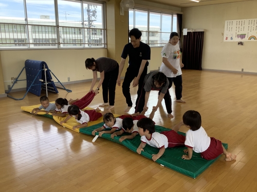 たんぽぽ組幼児体育 - 西部幼稚園BLOG | 羽島市立西部幼稚園